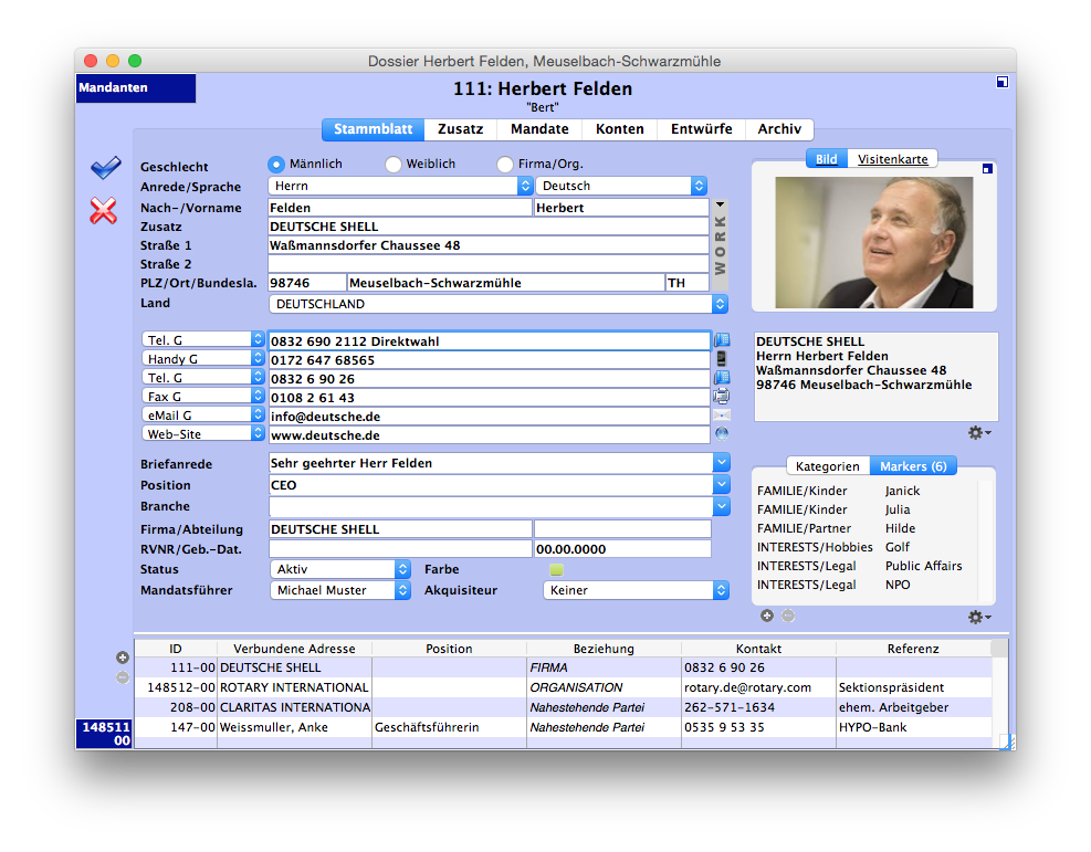 CRM – timesensor OFFICE